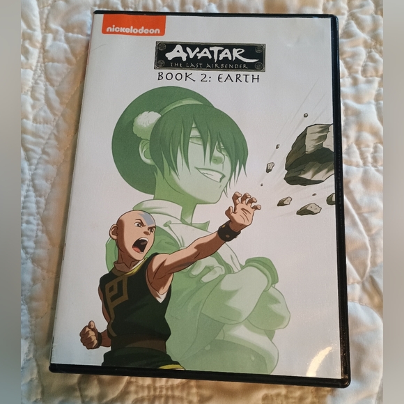 Nickelodeon | Media | Avatar The Last Airbender Book 2 Earth 5 Dvds In ...